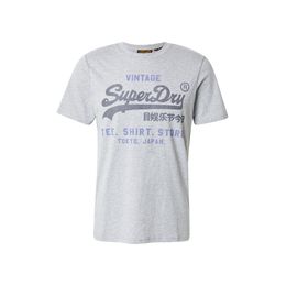 Superdry & Co T-Shirt 'Heritage' Herren Gr&ouml;&szlig;e XXL blau / grau / anthrazit
