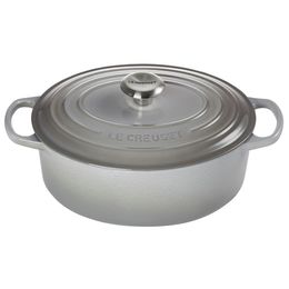 Le Creuset Bräter Oval 29cm Perlgrau SIGNATURE