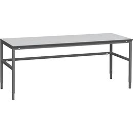 Arbeitstisch Embla, mit Melaminharzplatte, BxT 2000 x 800 mm kaiserkraft