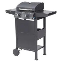 Gasgrill El Fuego "San Jose 2 Brenner", schwarz, B:94cm H:101,5cm T:51cm, Grills, mit gusseisernem Grillrost