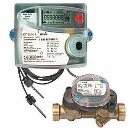 Allmess CF Echo II UItraschall-Kompaktwärmezähler 612671005065 6-260 -D, qp 6, DN 32, 260 mm, G 1 1/2