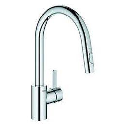 Grohe Eurostyle Cosmopolitan Spültisch-Einhebelmischer 31481001 chrom, schwenkbarer Rohrauslauf, herausziehbare Dual-Spülbrause