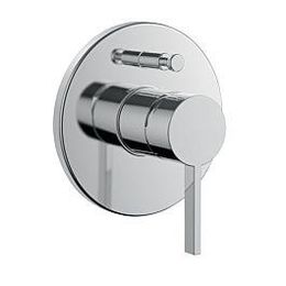 Laufen Kartell Fertigmontageset H3213360040101 für UP-Wannenmischer mit Rohrunterbrecher, chrom