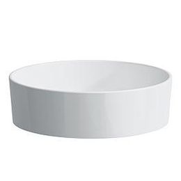 Laufen Waschtisch-Schale Kartell 8123310001121 42x42x13,5cm, weiß, ohne Überlauf, Saphirkeramik