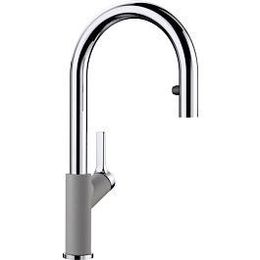 Blanco CARENA-S Vario Küchenarmatur 521360 SILGRANIT-Look alumetallic/chrom