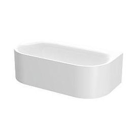 Bette BetteLux Oval Silhouette Badewanne 3417-000CWVVS weiß, 190x95x45cm, freistehend