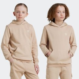 Kapuzensweatshirt adidas originals "HOODIE", Kinder, Gr. 152, beige (magic beige), Obermaterial: 70% Baumwolle, 30% Polyester, sportlich, Sweatshirts