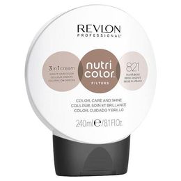 Revlon Professional Haarfarbe & Haartönung Nutri Color Filters 821 Silver Beige 240 ml