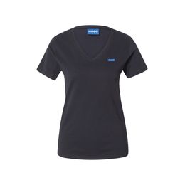 Hugo T-Shirt 'Classic' Damen Gr&ouml;&szlig;e XXL blau / schwarz