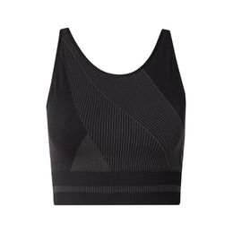 Hummel Sport-BH 'Unity' Damen Gr&ouml;&szlig;e L dunkelgrau / schwarz
