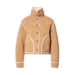 MONKI Jacke Damen Gr&ouml;&szlig;e S creme / cognac