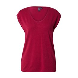 Pieces T-Shirt 'PCBillo' Damen Gr&ouml;&szlig;e L grenadine / schwarz