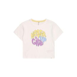 Only Mini T-Shirt M&auml;dchen Gr&ouml;&szlig;e 128 gelb / lila / wei&szlig;