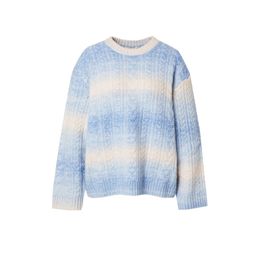 MONKI Pullover Damen Gr&ouml;&szlig;e M hellblau / offwhite