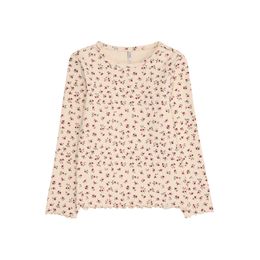 Only Mini Shirt 'KMGTRINNY' M&auml;dchen Gr&ouml;&szlig;e 128 hellgrau / dunkelgr&uuml;n / rosa / weinrot