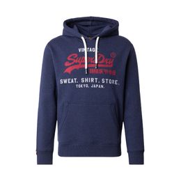 Superdry & Co Sweatshirt 'Heritage' Herren Gr&ouml;&szlig;e XXXL marine / graumeliert / karminrot