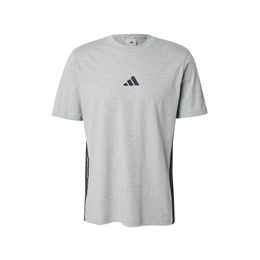 adidas Sportswear Funktionsshirt Herren Gr&ouml;&szlig;e XL graumeliert / wei&szlig;