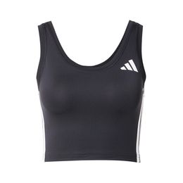 adidas Performance Sports Top female size S Black / White