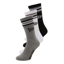 New Era Socken Damen Gr&ouml;&szlig;e 43/46 grau / schwarz / wei&szlig;