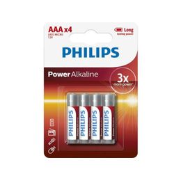 Philips Power Alkaline LR03 Micro AAA 4 Stück