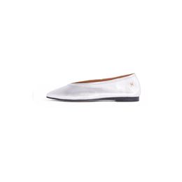 Tommy Hilfiger Ballerina Damen Gr&ouml;&szlig;e 37 silber