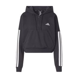 adidas Sportswear Sportsweatshirt 'Essentials' Damen Gr&ouml;&szlig;e M/L schwarz / wei&szlig;
