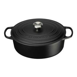 Le Creuset Bräter Oval 31cm Schwarz SIGNATURE