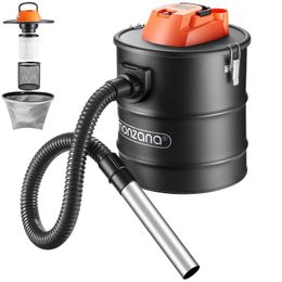Monzana Aschesauger Schwarz/Orange 1200 Watt