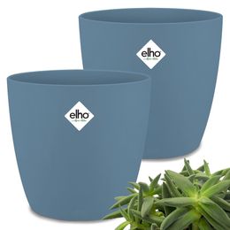 Gardebruk Blumentopf Brussels 2er-Set Blau 16x15cm 2,2L