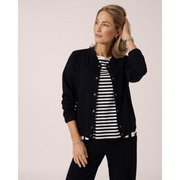 THOMAS RATH Soft Sweat Jacke mit Druckknöpfen