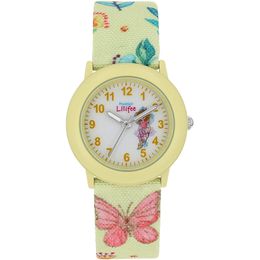 Quarzuhr Prinzessin Lillifee, bunt (bunt, weiß, gelb), Armbanduhren, Kinder, Armbanduhr, Kinderuhr, Mädchen, Geschenkidee, Geburtstag, Schulanfang