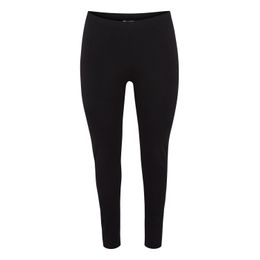 Leggings Fransa "Leggings FPKokos", Damen, Gr. 42, N-Gr, schwarz, Obermaterial: 95% Baumwolle CO. 5% Elasthan EL., casual, skinny fit lang, Hosen