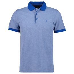 Poloshirt Ragman, Herren, Gr. XL, blau (denim, 787), Baumwolle, casual, regular fit, ohne Ausschnitt, Kurzarm, Shirts