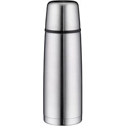 Thermoflasche Alfi "isoTherm Perfect", silber (silberfarben), H:25,5cm, Edelstahl, Trinkflaschen, doppelwandig, Edelstahl