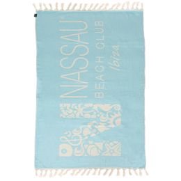 Badaccessoire-Set NASSAU BEACH, Damen, blau (cyan), Badaccessoires-Sets