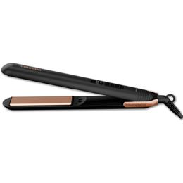 Glätteisen Grundig "HS 7030", rosa (schwarz, roségold), GlätteisenB:3,5cm H:3,9cm T:27,2cm, NaturaShine Hair Styler Straight & Curls, B:3,5cm H:3,9cm T:27,2cm