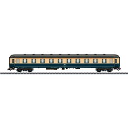 Märklin Personenwagen MÄRKLIN "Märklin Schnellzugwagen Am 203 - 43914", blau (blau, beige), Modelleisenbahn-Fahrzeuge, KinderB:3,5cm H:5cm L:28,2cm, Kunststoff, Metall, Made in Europe, B:3,5cm H:5cm L:28,2cm