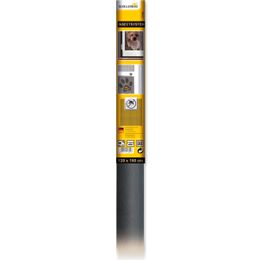 Fliegengitter-Gewebe Schellenberg "Max Protect, kratzsicheres Fliegengitter", grau (rahmen: grau gewebe: grau), B:120cm H:150cm, Insektenschutzgitter, für Fenster, Balkontür, Terrassentür, 120 x 150 cm, anthrazit