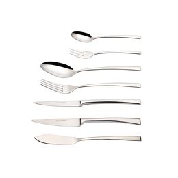 Besteck-Set ECHTWERK "Avelino", silber (silberfarben), 42 tlg., Edelstahl, Essbesteck-Sets, Tafelbesteck, hochwertige Geschenkkassette