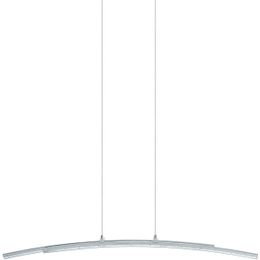 Eglo Hängeleuchte "PERTINI", weiß (weiß, chromfarben), B:96cm, Lampen, Pendelleuchte, Pendellampe