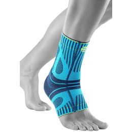 Achillessehnenbandage Bauerfeind "Achilles Support", Herren, Gr. S, blau, Obermaterial: 57% Baumwolle, 41% Polyester, 2% Elasthan, Bandagen