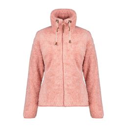 Fleecejacke Icepeak "COLONY", Damen, Gr. M, pink 3, Fleece, Obermaterial: 100% Polyester, sportlich, regular fit hüftlang, Langarm eingefasste Kante, Jacken, mit Kordel