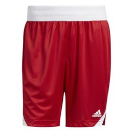 Trainingsshorts adidas Performance "M ICON SQUAD S", Herren, Gr. L, N-Gr, team power rot, weiß, weiß, Obermaterial: 100% Polyester, clean, sportlich, Hosen