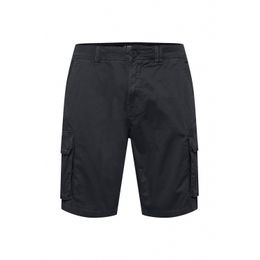 Cargoshorts 11 Project "Cargoshorts PRSander", Herren, Gr. L, N-Gr, schwarz, Obermaterial: 97% Baumwolle CO. 3% Elasthan EL., casual, regular fit kniefrei, Hosen