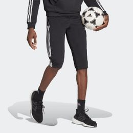 Trainingshose adidas Performance "TIRO23L 3/4 PNT", Herren, Gr. XXL, N-Gr, schwarz, Obermaterial: 100% Polyester, sportlich, 3/4-Länge, Hosen