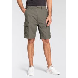 Levi's Cargoshorts LEVI'S "CARRIER CARGO SHORT", Herren, Gr. 30, N-Gr, grün (smokey olive), Obermaterial: 100% Baumwolle, normal kniefrei, Hosen