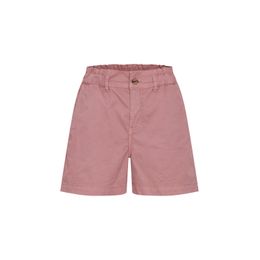 Cargoshorts oxmo "Chinoshorts OXChai", Damen, Gr. 36, N-Gr, rosa (ash rose), Obermaterial: 98% Baumwolle CO. 2% Elasthan EL., casual, regular fit mini, Hosen