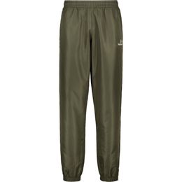 Jogginghose Sergio Tacchini "CARSON 024 PL PANTS Herren", Herren, Gr. L, EURO-Größen, grün (grape leaf, gardenia), 100% POLYESTER, normal, Hosen, Trainingshose Herren, Jogginghose, Retro, Sporthose, Streetwear, Sale