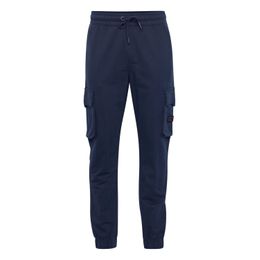 Jogginghose 11 Project "Jogginghose PRSidone", Herren, Gr. M, N-Gr, blau (marineblaus), Obermaterial: 50% Baumwolle CO. 50% Polyester PES., casual, regular fit normal, Hosen