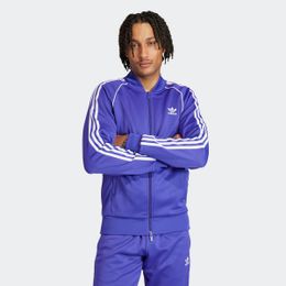 Trainingsjacke adidas originals "SST TT", Herren, Gr. 4XL, lila (energy ink), Obermaterial: 70% Polyester, 30% Baumwolle, sportlich, Jacken, Superstar, Retro Look